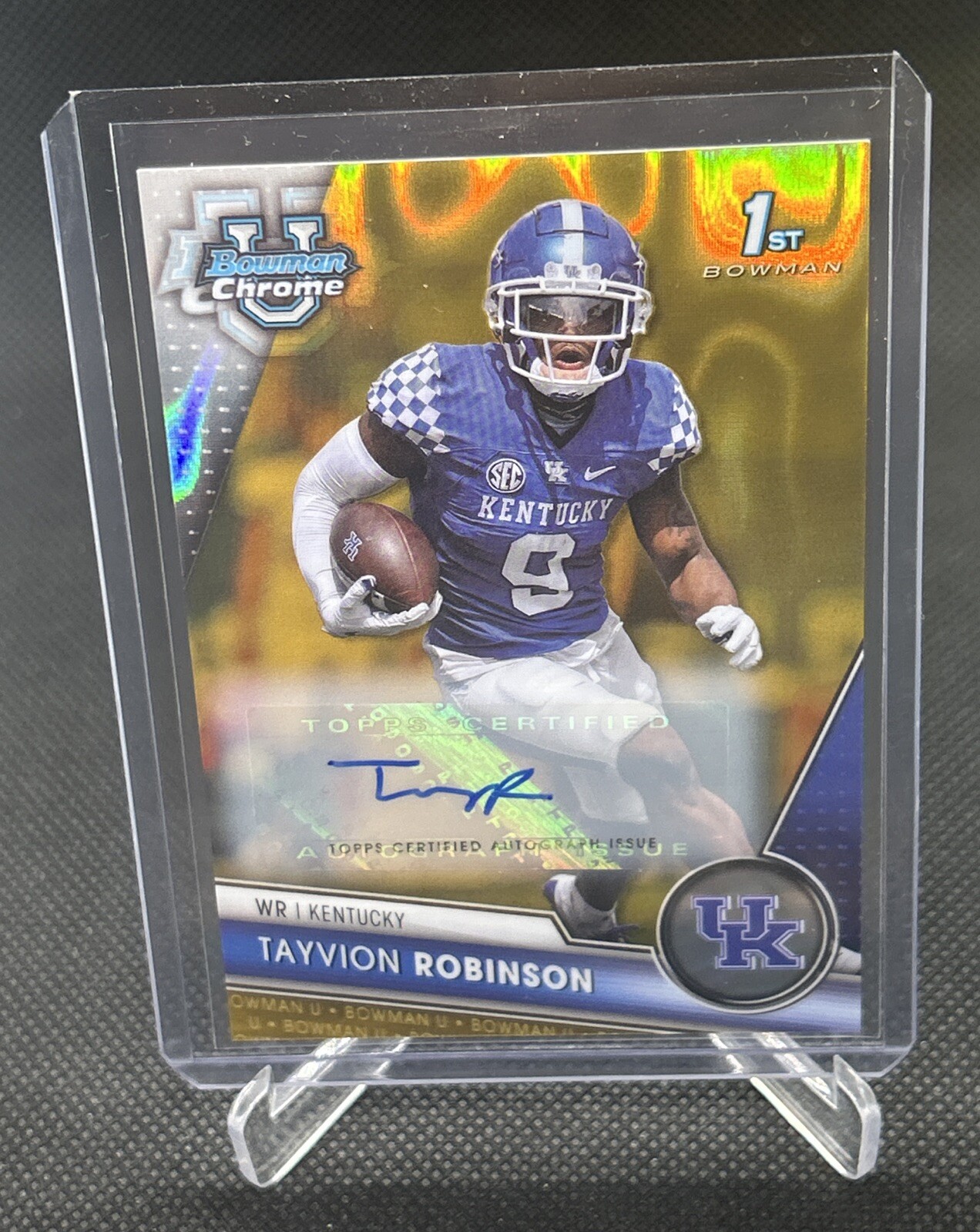 2023 Bowman University Chrome - Chrome Prospect Autographs Tayvion ...