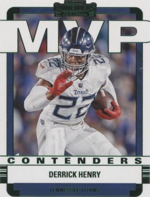 2022 Panini Contenders - Mvp Contenders Derrick Henry #MVP-DHE Emerald ...