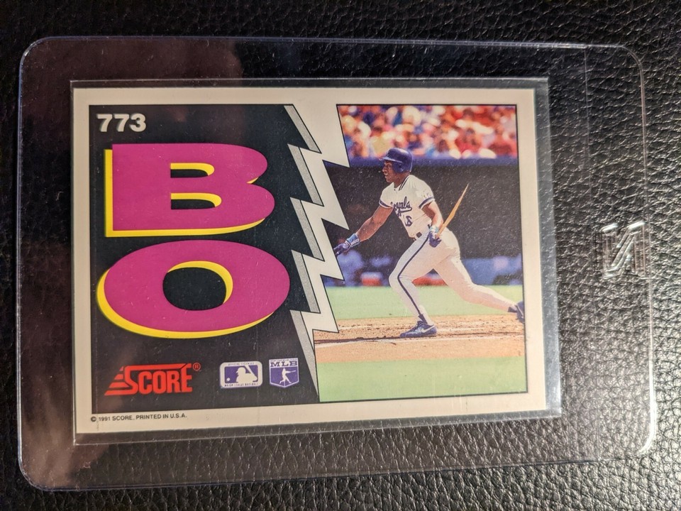 1991 SCORE BO BREAKER #773 BO JACKSON RAIDERS KANSAS CITY ROYALS | eBay
