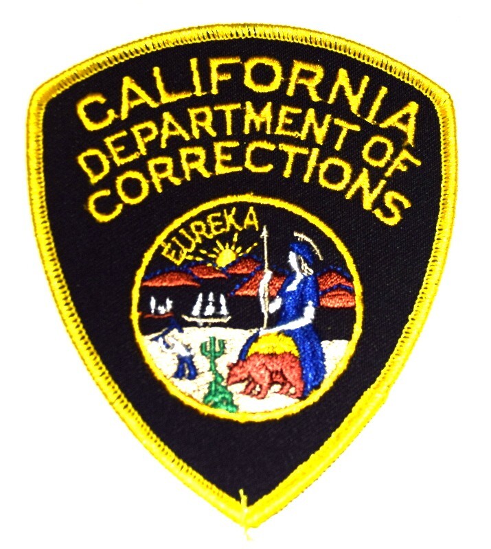 CALIFORNIA – DEPARTMENT OF CORRECTIONS – CA Sheriff Police Patch STATE ...