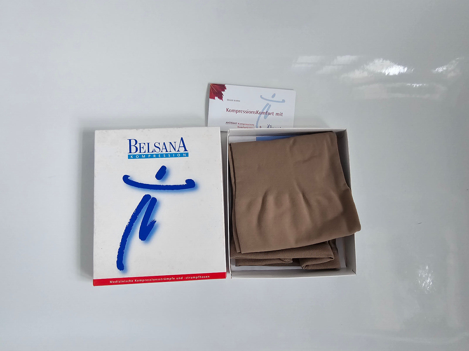Belsana classic AT Kompressionsstrumpfhosen KKL 1 Größe III, langer ...