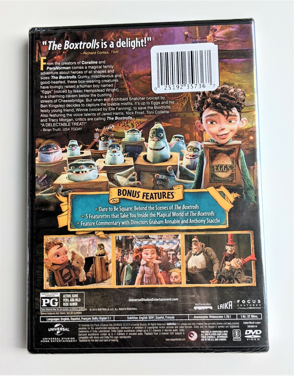 The Boxtrolls (DVD, 2016) for sale online | eBay