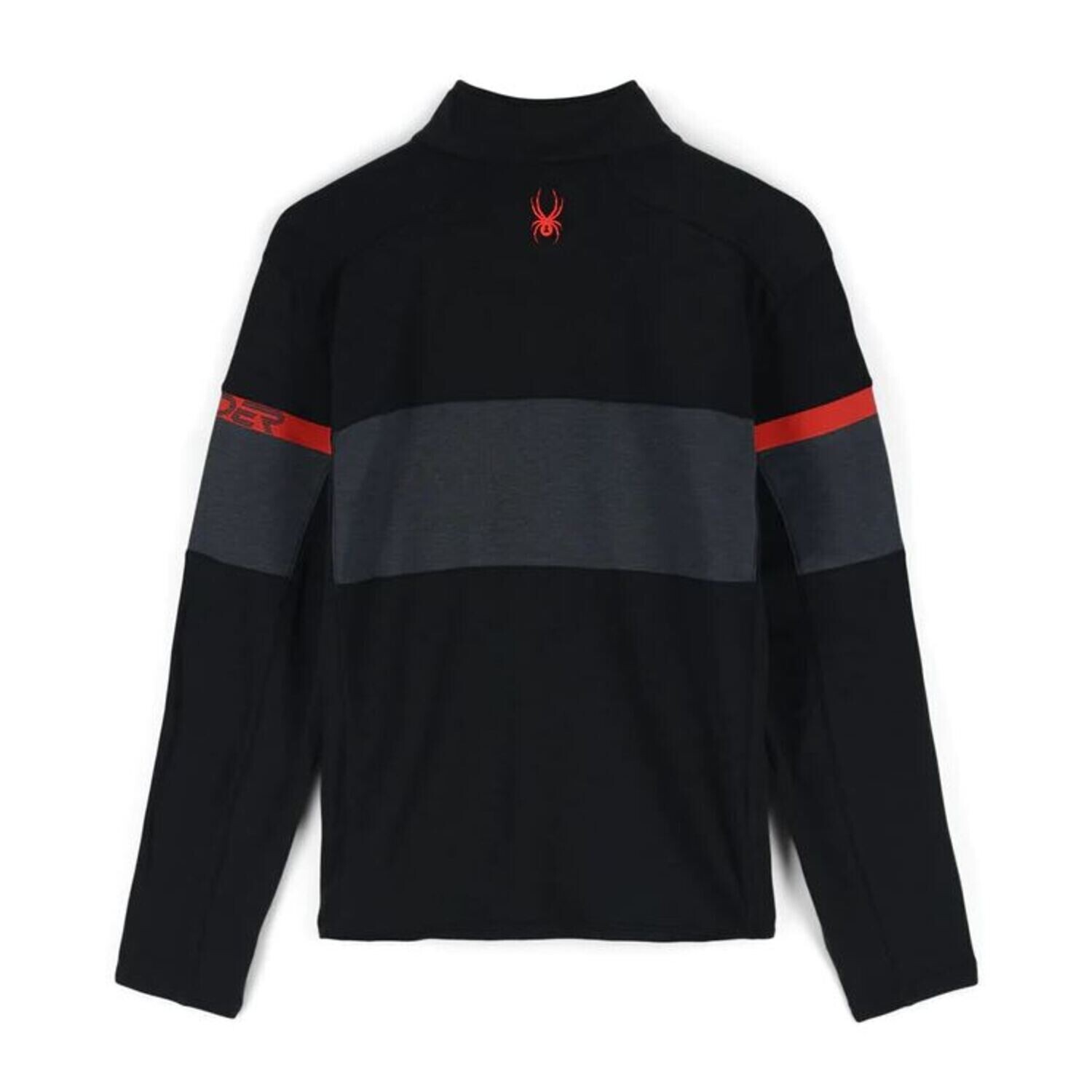 Spyder Speed Full Zip Fleece Jacket Black Volcano 2023 Hoodie Technical ...