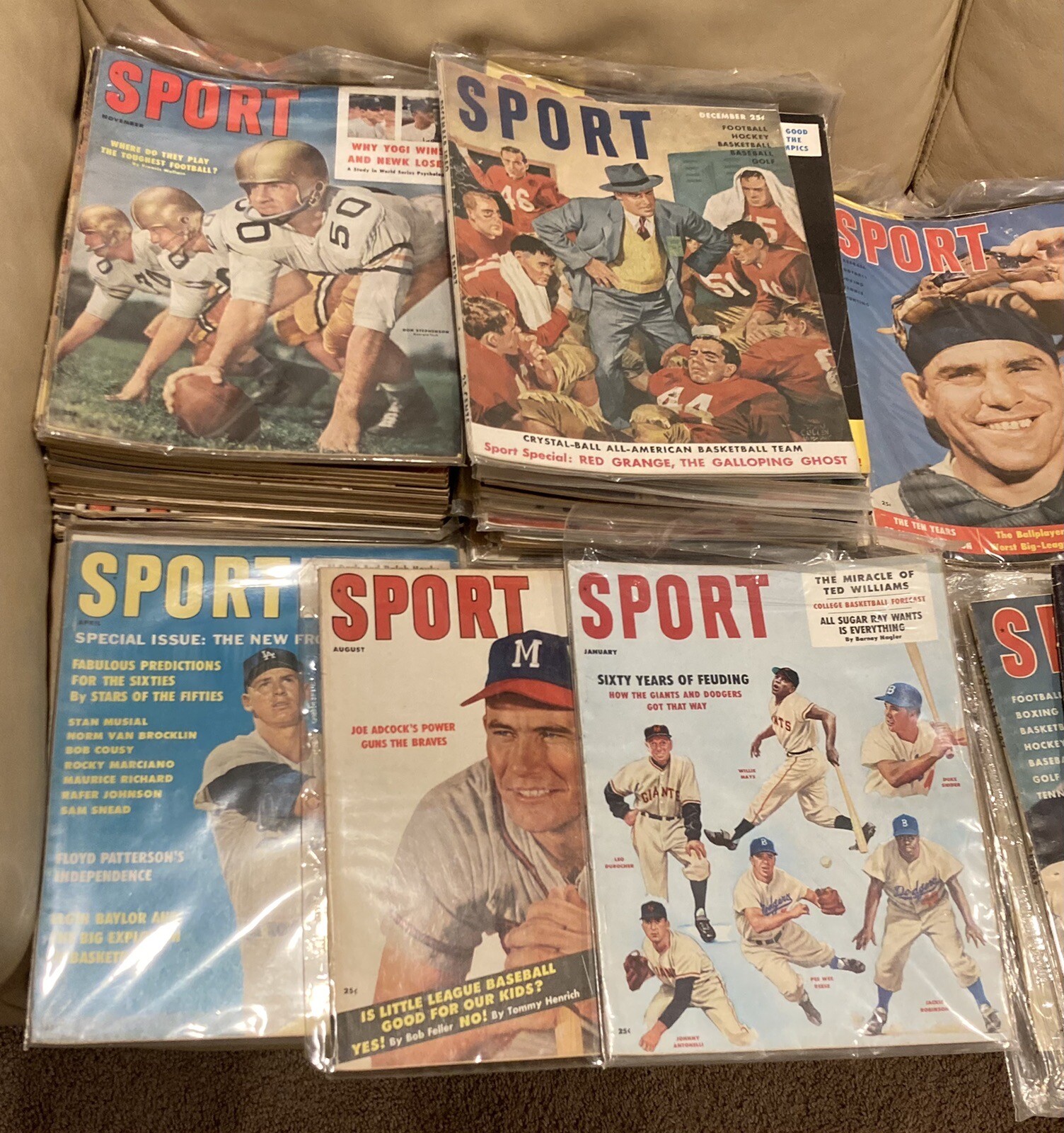 Vintage Sport Magazine Huge Lot !! 87 Total 1940 - 1950s Collection ...