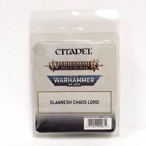 Warhammer 40,000 Age of Sigmar Slaanesh Chaos Lord Citadel Miniature ...