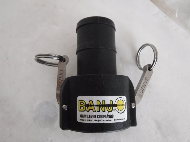 Banjo 200C Polypropylene Cam & Groove Fitting 2in Female Coupler X Hose ...