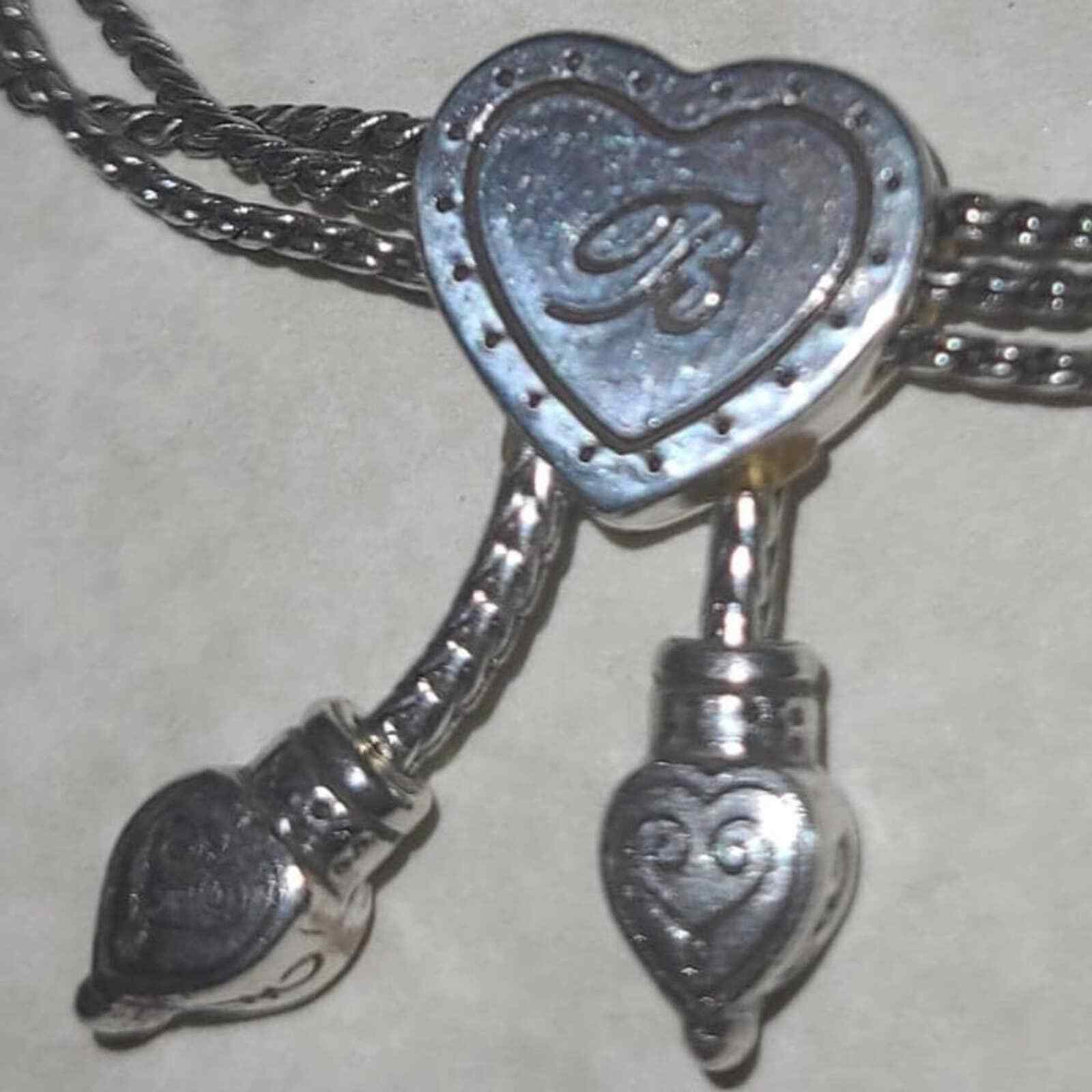 Tell-Tale Brighton Hearts Lasso Charm Bracelet - Gem