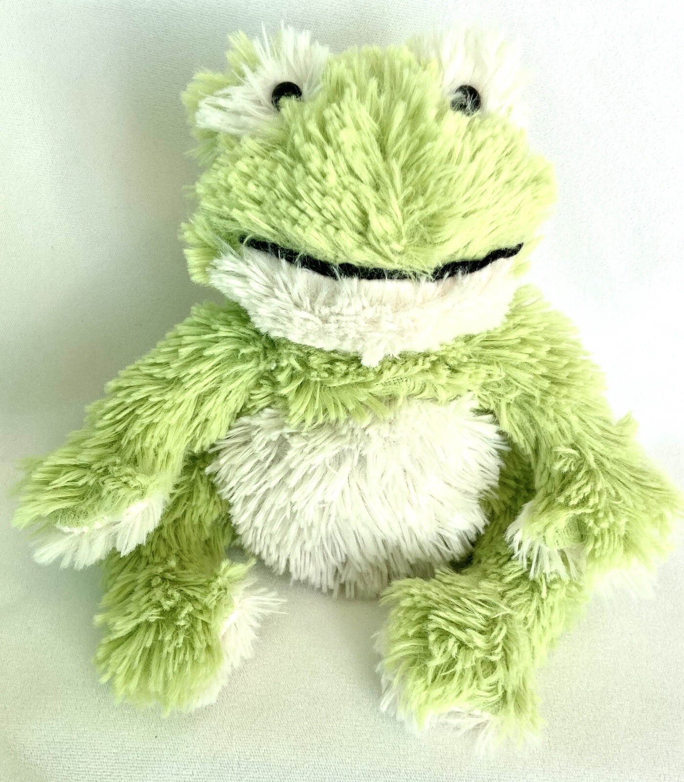 Warmies Frog Jr Mini Soft Microwaveable Heating Pad Therapy Plush Green ...