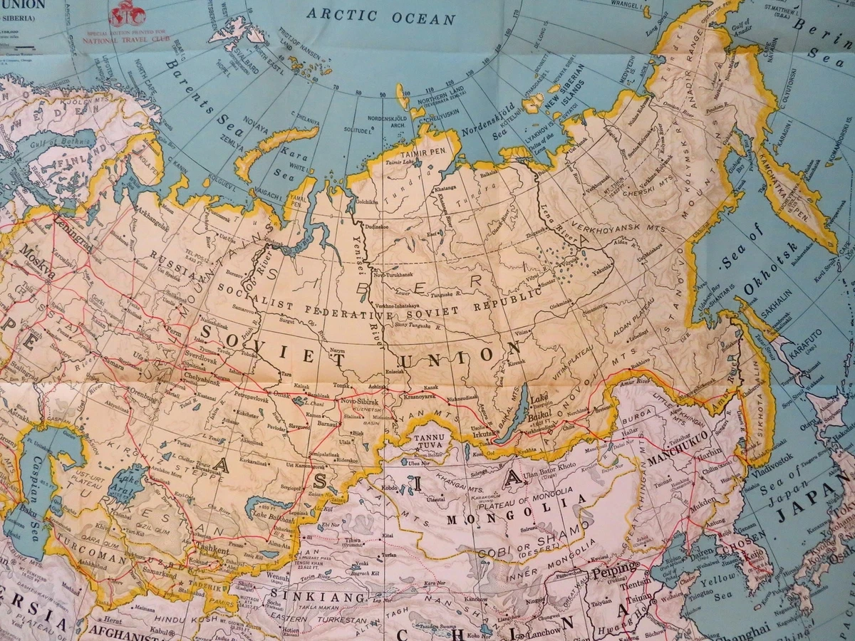 Siberian Desert Map Location