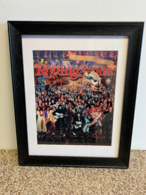 ROLLING STONE 1000th 3D ISSUE COVER LENTICULAR ART PRINT | eBay