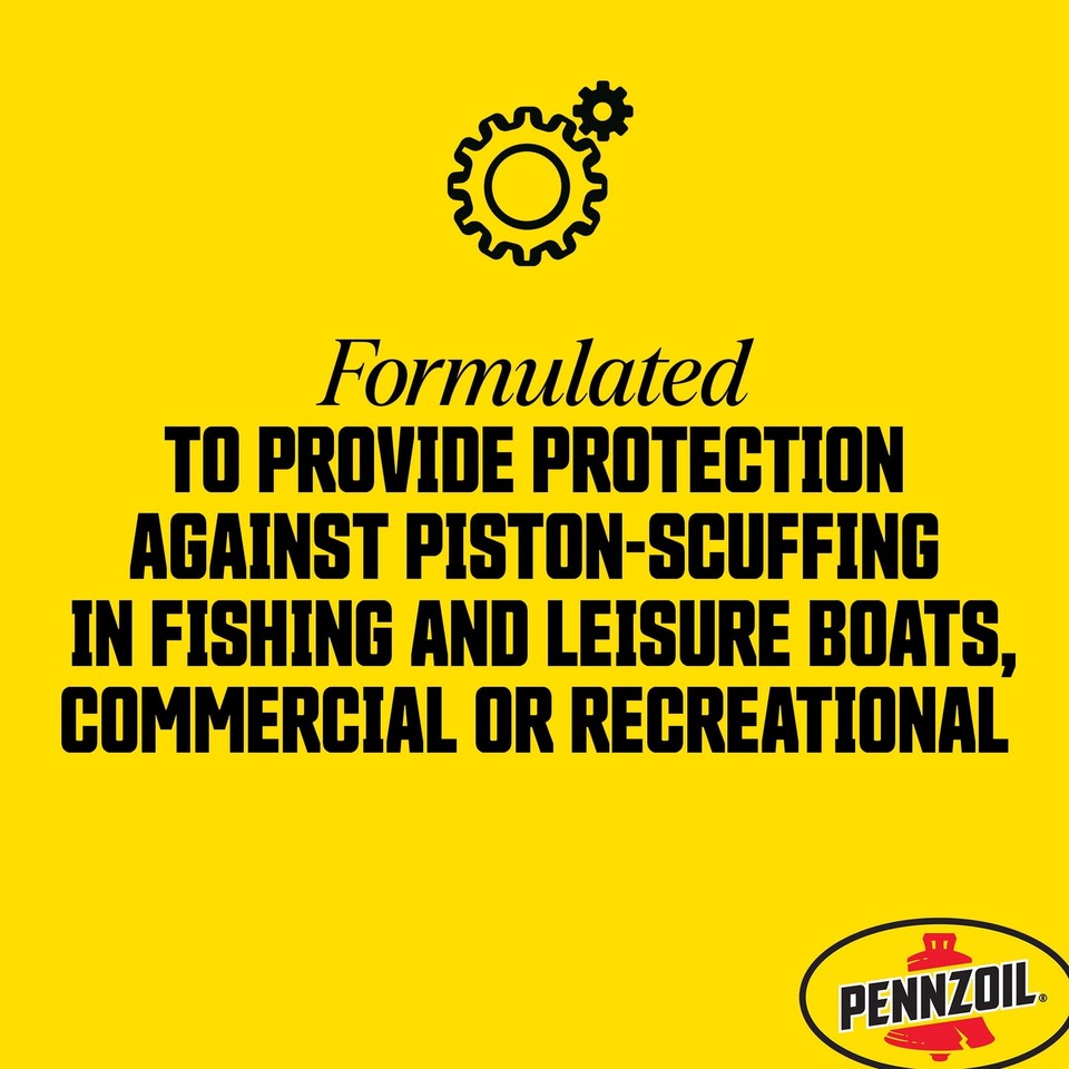 Pennzoil Marine XLF Extended Life Formula Engine Oil, 1 Gallon | eBay