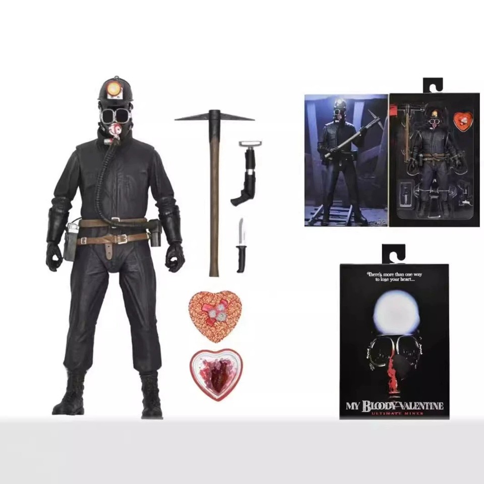 7" NECA My Bloody Valentine Ultimate Miner Horror Action Figure ...
