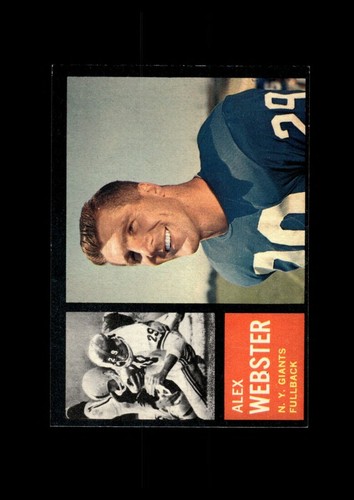 1962 Topps Set-Break #105 Alex Webster EX-EXMINT *GMCARDS* | eBay