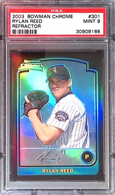 2003 Bowman Chrome Refractors Rylan Reed #301 PSA 9 | eBay