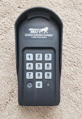 Mighty Mule Wireless Digital Keypad FM137, Black | eBay