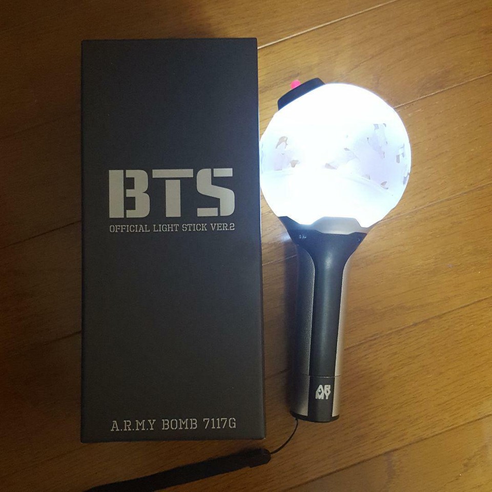 BTS Army Bomb Ver 2 Stick Pen Light Strap Bantan Boys Official Goods | eBay