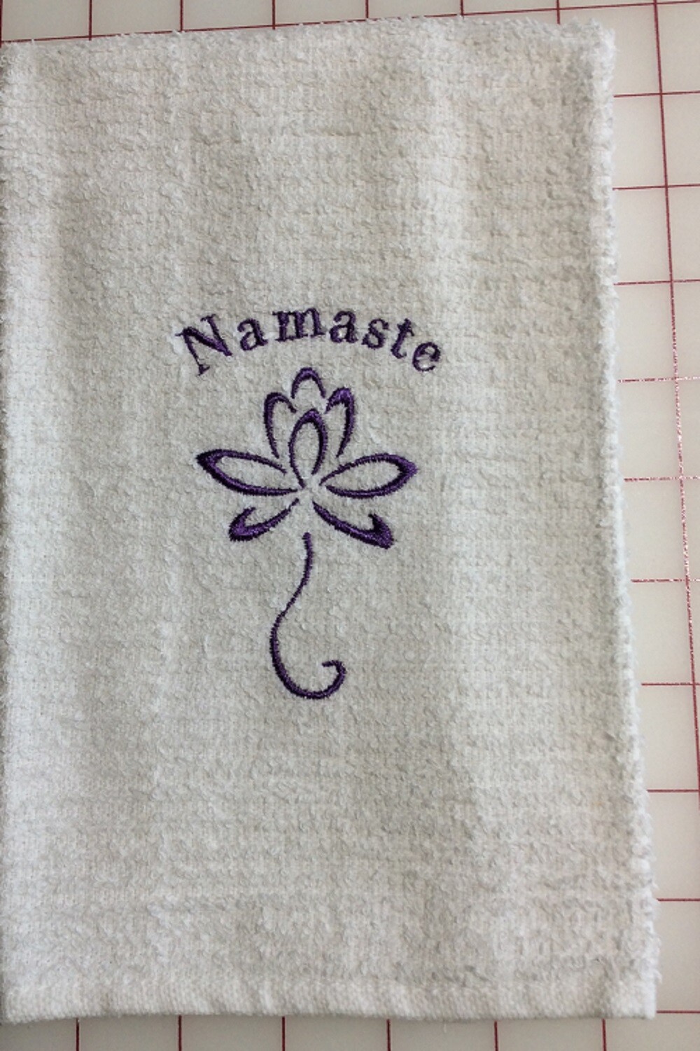 Kitchen Towel - Set of 2 - Namaste - Yoga - 16"Wx19"L- Bar Mop Towels ...