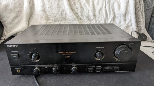 Sony TA-F211 Intergrated Amplifier, Untested | eBay UK