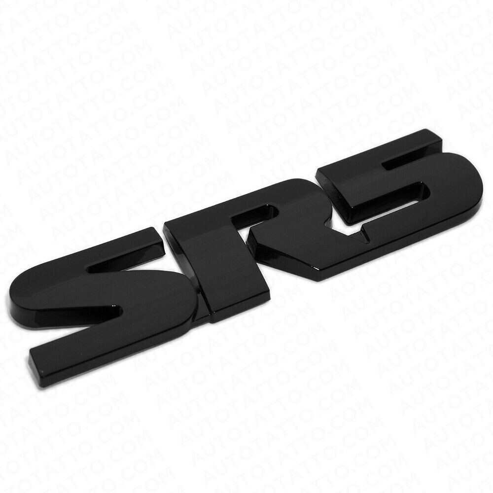 2Pc Gloss Black SR5 Emblem Badge Logo Fit tacoma 4runner tundra sequoia ...