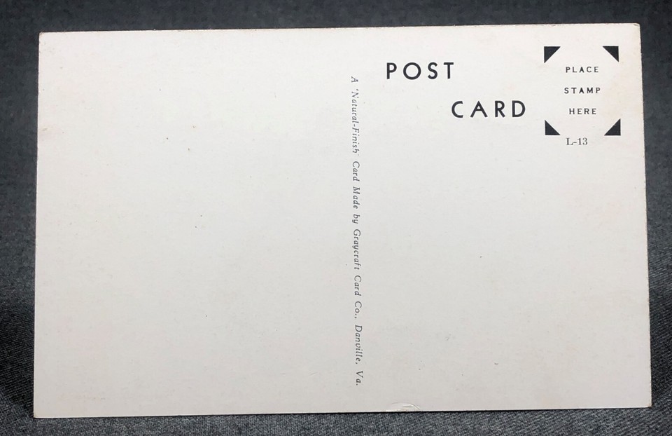 Jr. OUAM National Orphans Home Lexington NC Antique Postcard PC View DB ...
