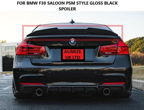 For BMW 3 SERIES F30 F80 M3 M SPORT PSM REAR BOOT SPOILER WING LIP ...