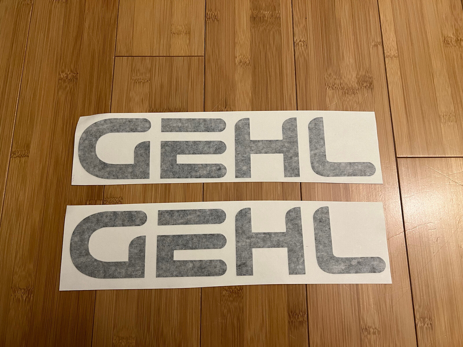 GEHL Equipment - 36” Inch Sticker Decal Logo - Set Of 2 Black Machine ...