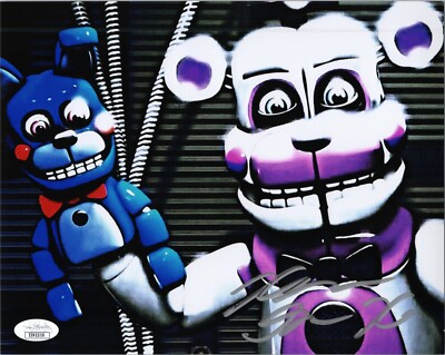 KELLEN GOFF Authentic Hand-Signed "FUNTIME FREDDY Five Nights"8x10 ...