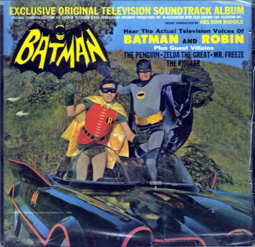 BATMAN Nelson Riddle CD TV Soundtrack SEALED 602537986811 | eBay