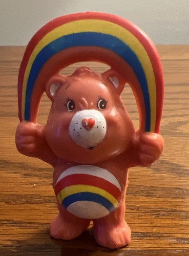 Vintage Rainbow Care Bear Cheer Bear Figure | eBay