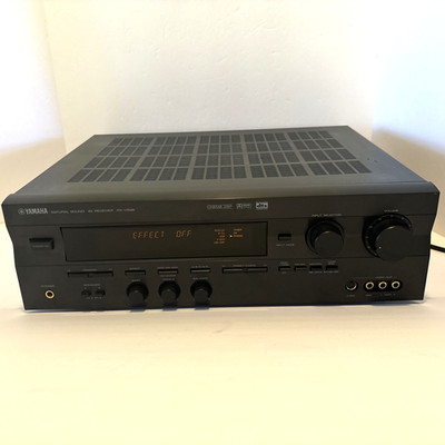 YAMAHA RX-V596 Black Natural Sound Home Theater Stereo AV Receiver ...