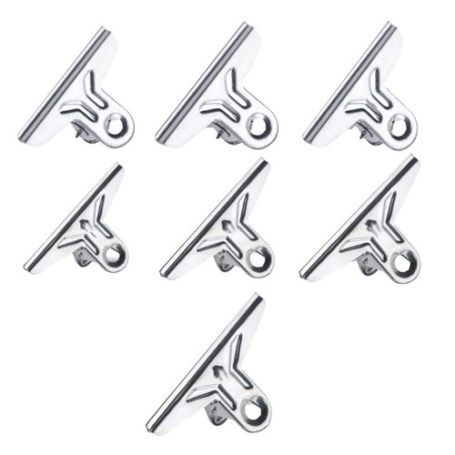 10 Pcs Large Clips Metal File Paper Binder Clips Receipt Clip for ...