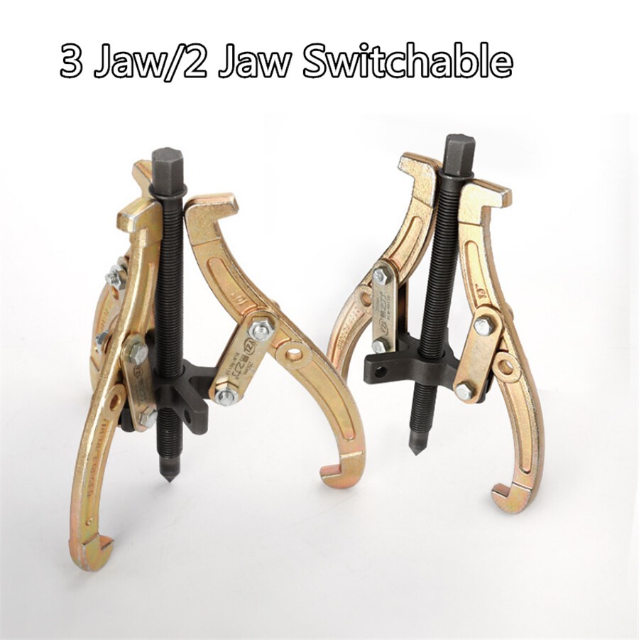 4" Gear Hub Bearing Puller Fly Wheel Pulley Remover Tool 3-Jaw/2-Jaw ...