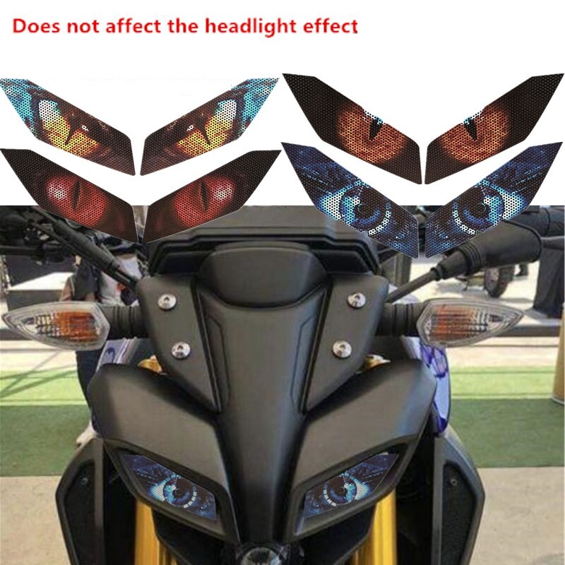 Motorcycle Headlight Sticker Fairing Headlight Sticker Guard Sticker ...