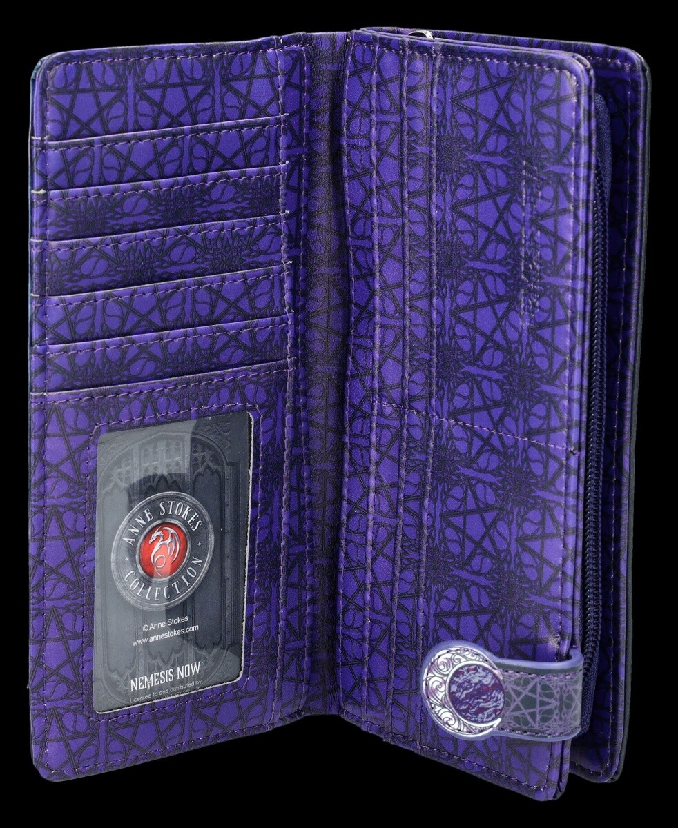 Portamonete Strega - Moon Strega By Anne Stokes - Fantasia Borsellino ...