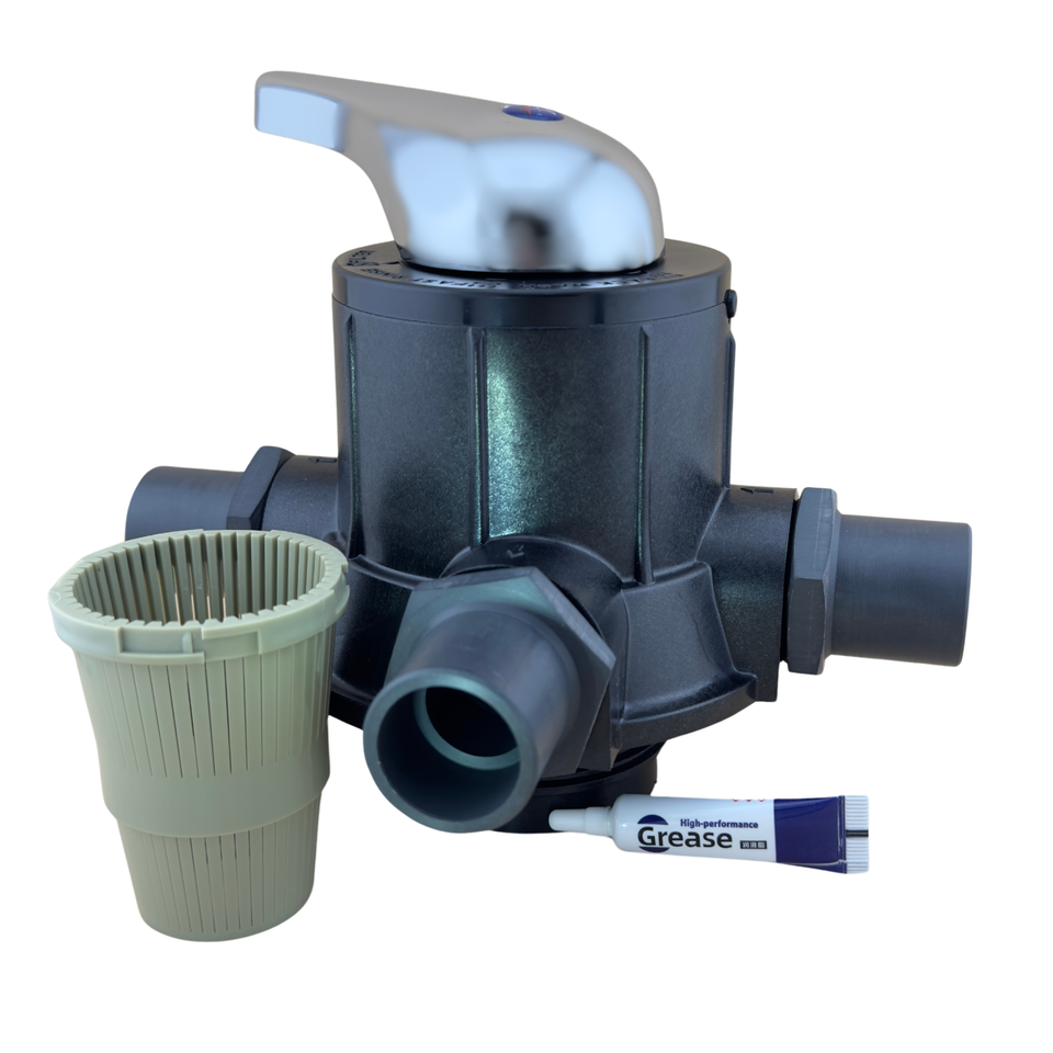 F56A-1 Manual Backwash Filter Control Valve Water Treatment 1" NPT/SPG ...