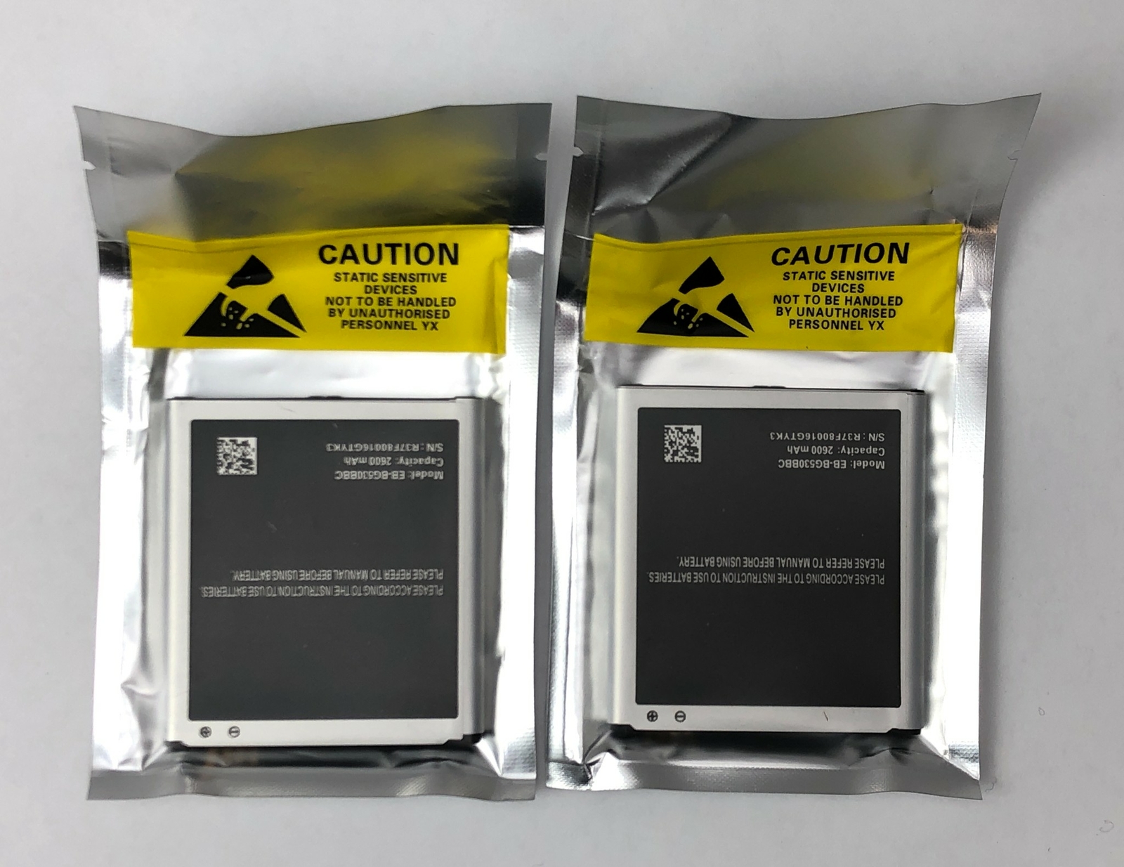 3.8 Volt Lithium Ion Battery GB/T18287-2000 1ICP6/5761 Set of 2 | eBay