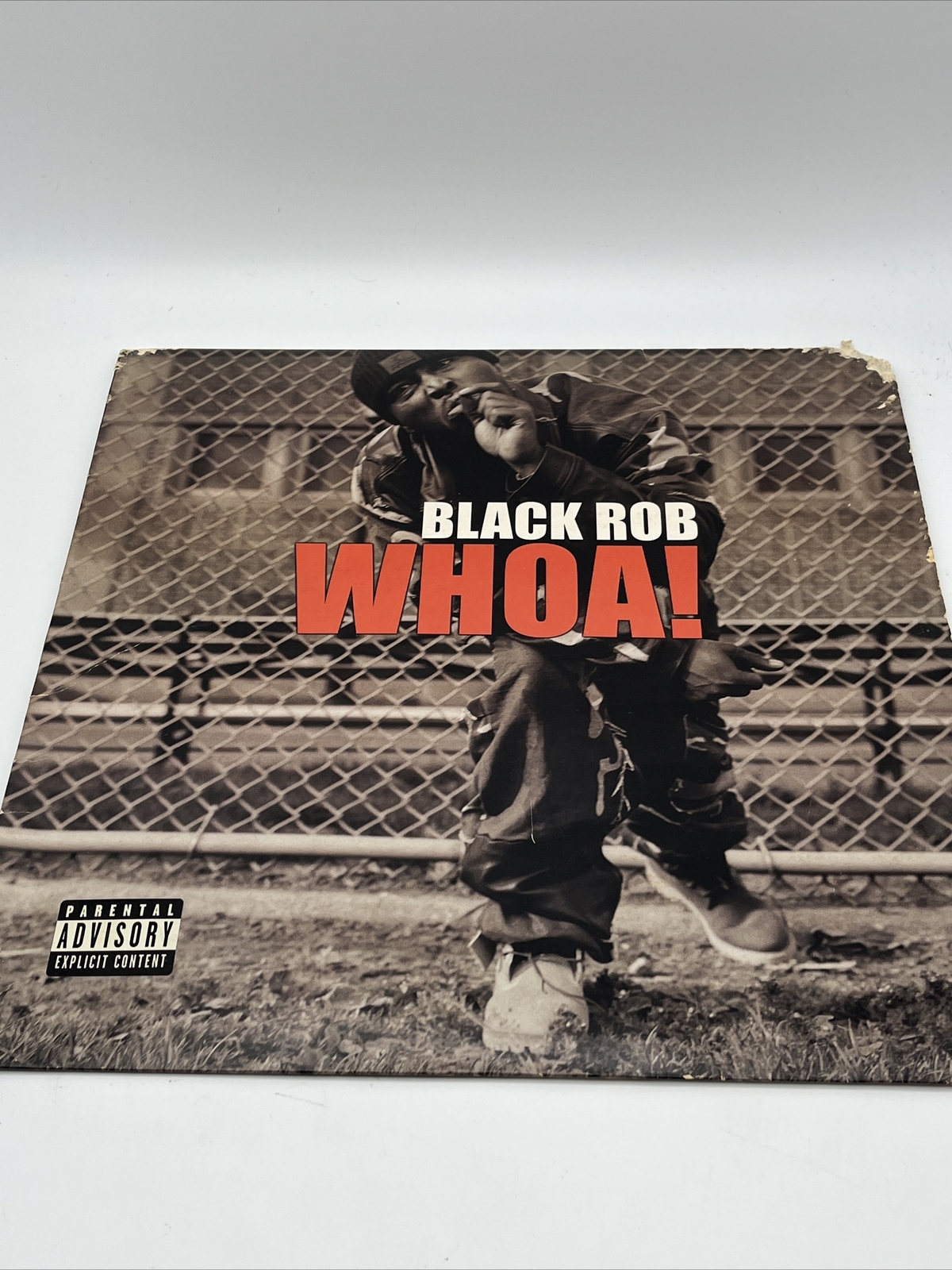 Black Rob Whoa! VINYL Hip Hop 12" BAD BOY RECORDS prod by BUCKWILD 1999 ...