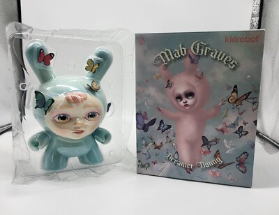 2017 Kidrobot Mab Graves Dreamer Dunny Soft / Flocked Vinyl Figure 8 ...