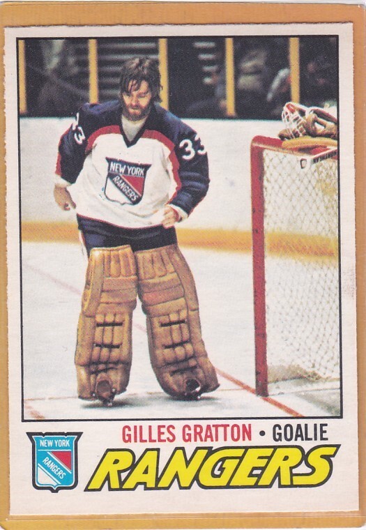 1977-78 O PEE CHEE HOCKEY GILLES GRATTON #207 RANGERS NM *A9736 | eBay