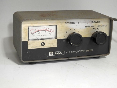 Knight P-2 Ham Radio/CB SWR/Power Meter with SO-239 Coax Connectors | eBay
