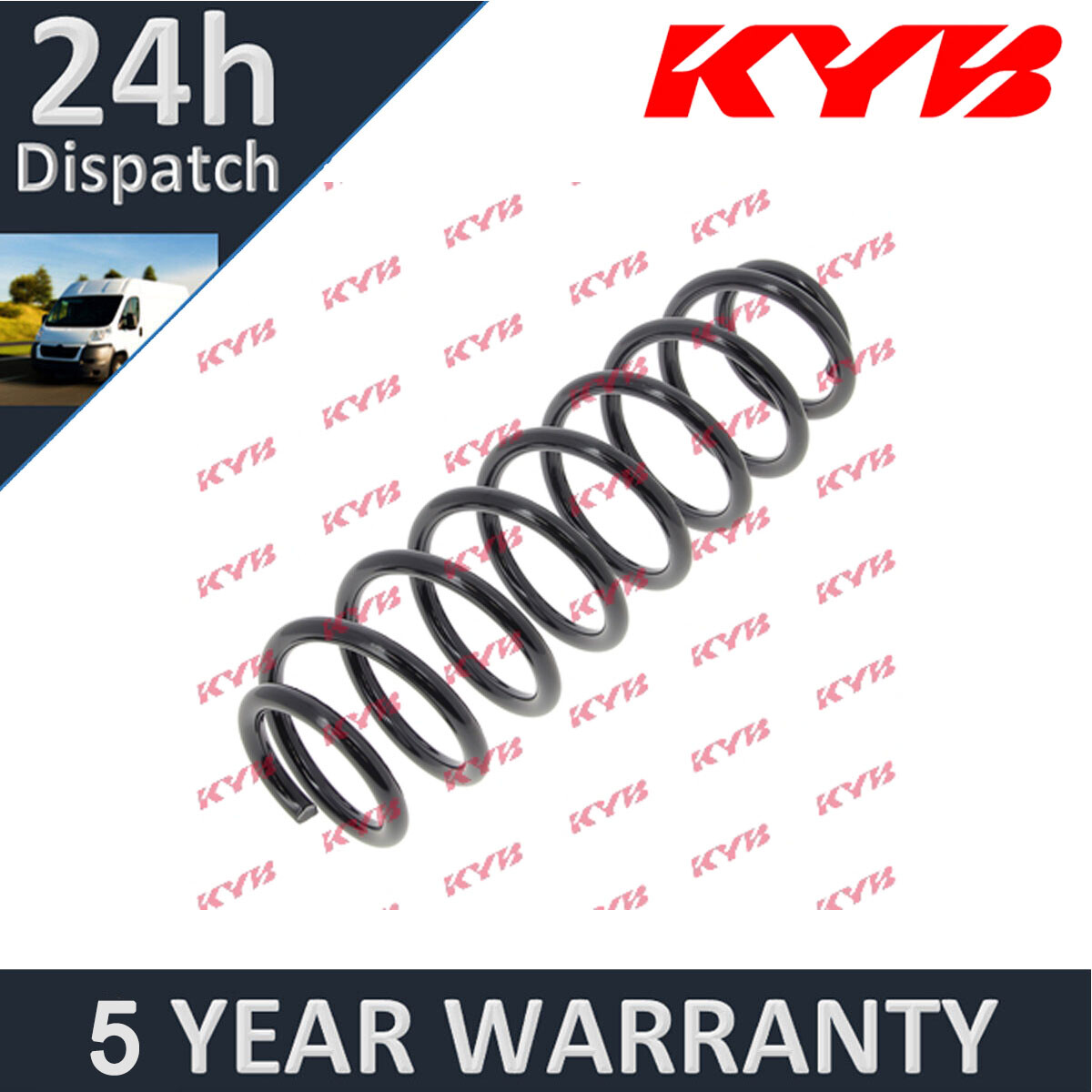Fits Skoda Fabia 2000-2014 + Other Models KYB Rear Suspension Coil ...