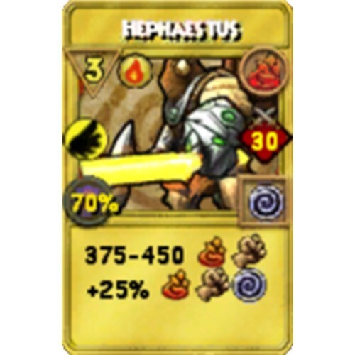 Wizard101 | 1 Hephaestus TC | Fast Delivery ️ Treasure Card by ...
