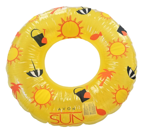 Avon Sun Inflatable Pool Float – Fun Raft Ring Toy for Baby, Toddler ...