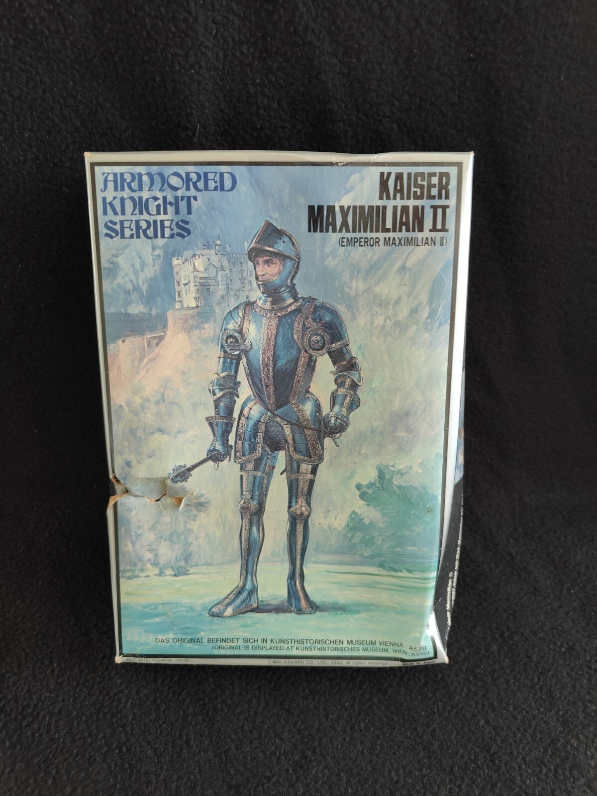 VINTAGE MEDIEVAL KNIGHT MODEL KIT Chivalry KAISER MAXIMILIAN II 1:12 ...