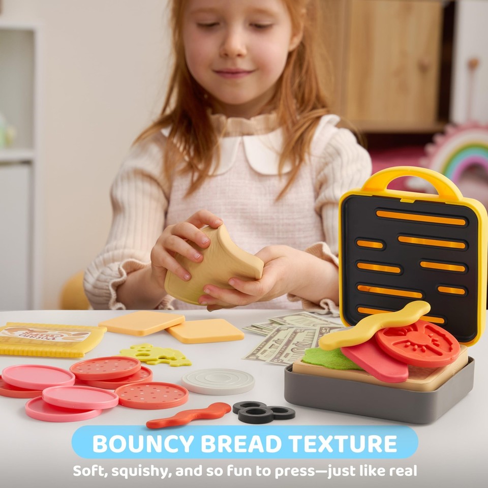 Play Restaurant Toy and Pretend Play Food for Kids, Play Kitchen ...