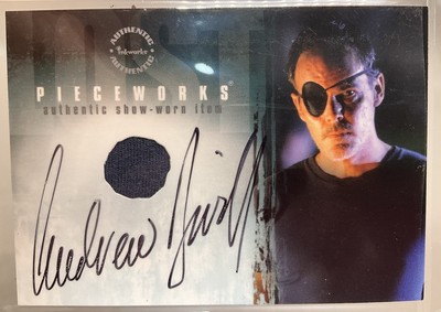 2007 Inkworks Lost: Season 3 Andrew Divoff Authentic Pieceworks Auto ...