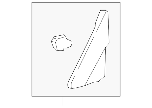 Genuine Hyundai Pillar Molding 86180-J9000 | eBay