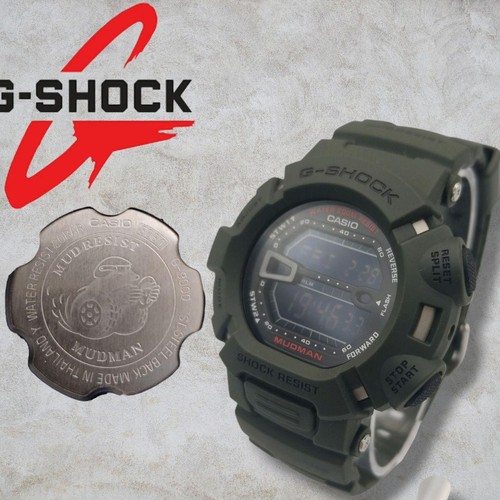 Casio G-Shock G-9000 Mudman Digital Black Men’s Watch, Used, G508 | eBay