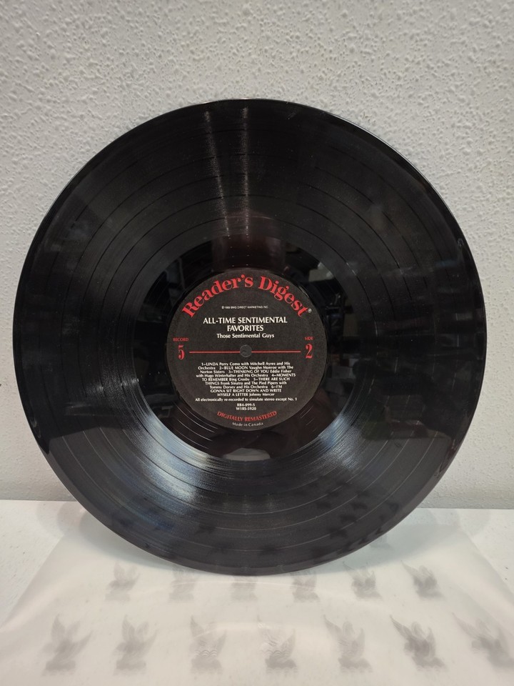 Reader's Digest - All-Time Sentimental Favorites, 7 Album Set 1990 RBA ...