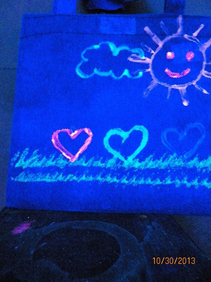 GLOW IN THE DARK 6 COLOR COSMIC GALACTIC STAR PAINT | eBay